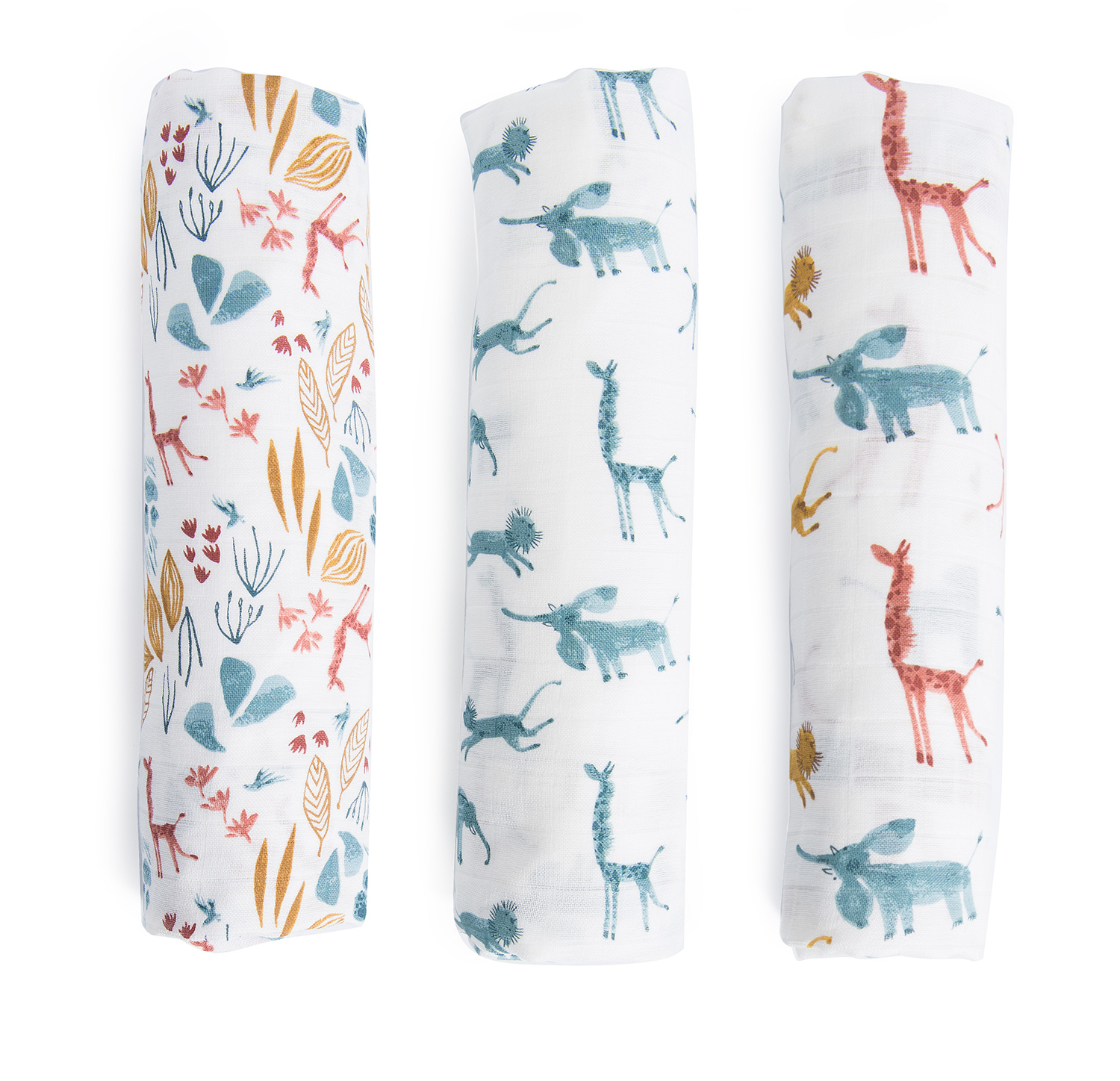 Sous mon Baobab set of 3 muslin squares – Play imports Sous mon Baobab set of 3 muslin squares – Play imports